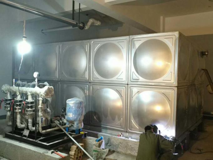 20m3 5000 Gallon Steel Tank Stainless Steel Panel Water Tank